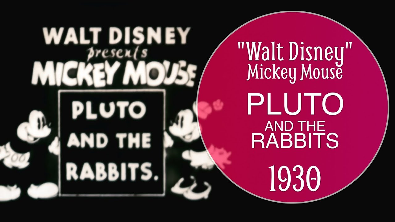 Walt Disney Presents - Pluto & The Rabbits Released 1930 - 9.5mm Film ...
