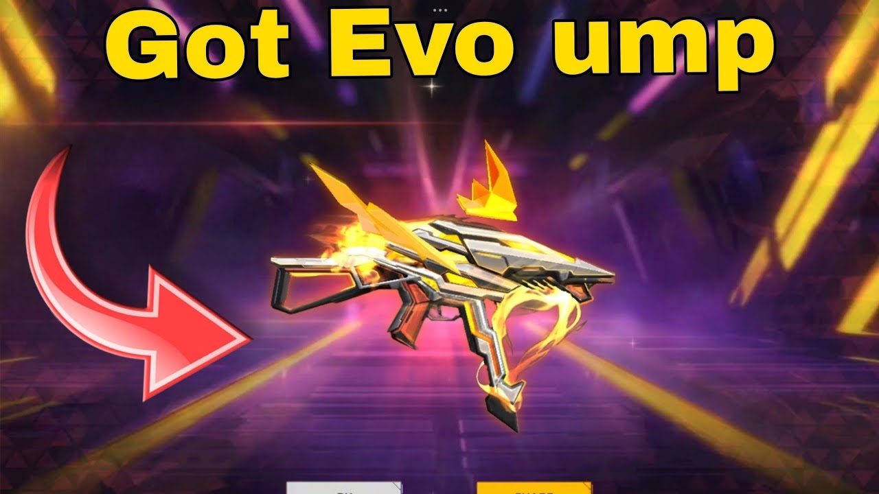New Evo Vault Booyah Ump🤑 | Got Evo Ump Upgraded 0-Max 😨 - YouTube