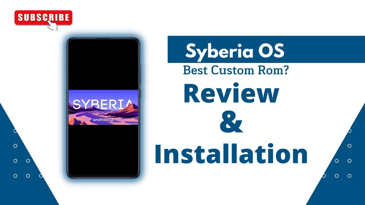 Syberia OS v5.4 | Android 12L | Review & Installation | Best Custom Rom ...
