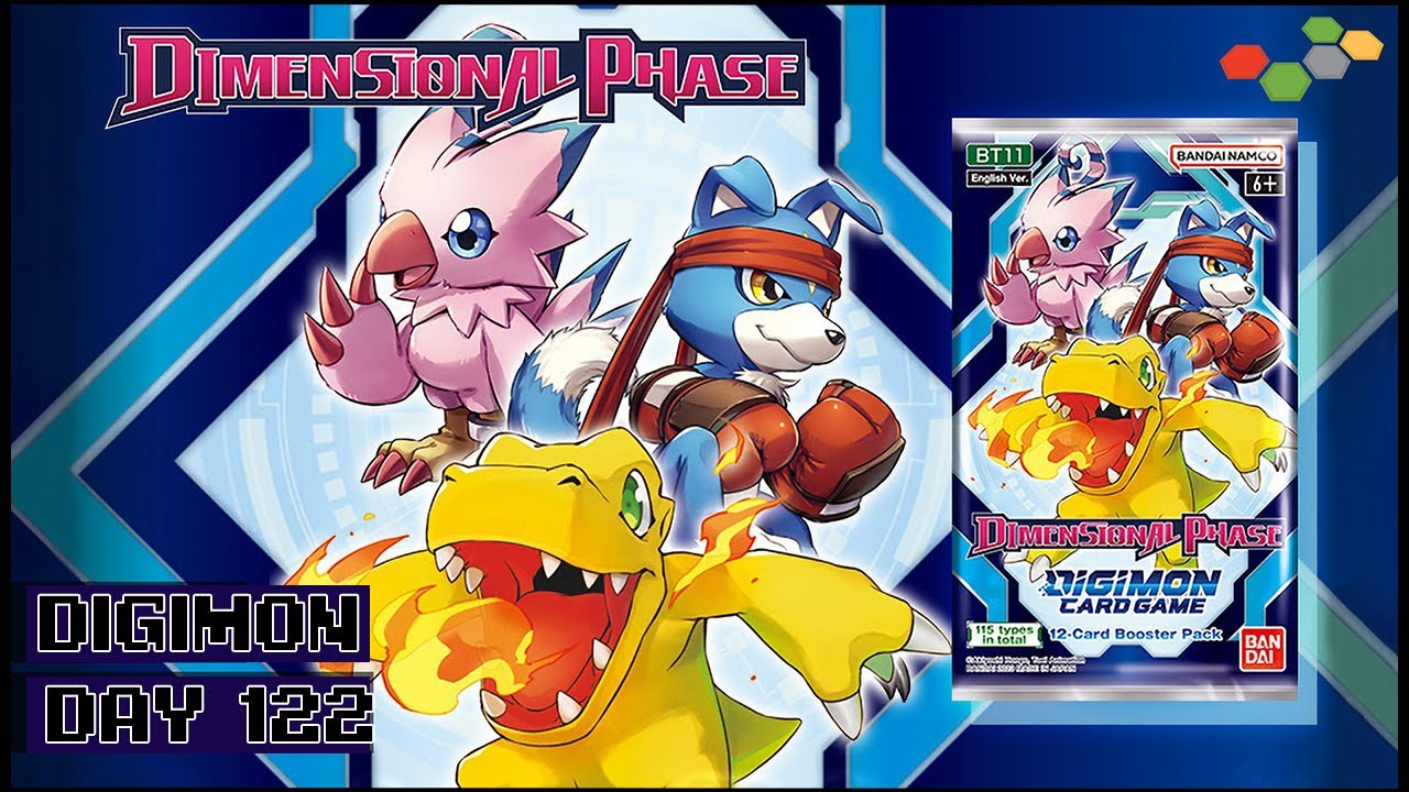 Pack Opening Day122 Digimon: Dimensional Phase [BT11] - YouTube