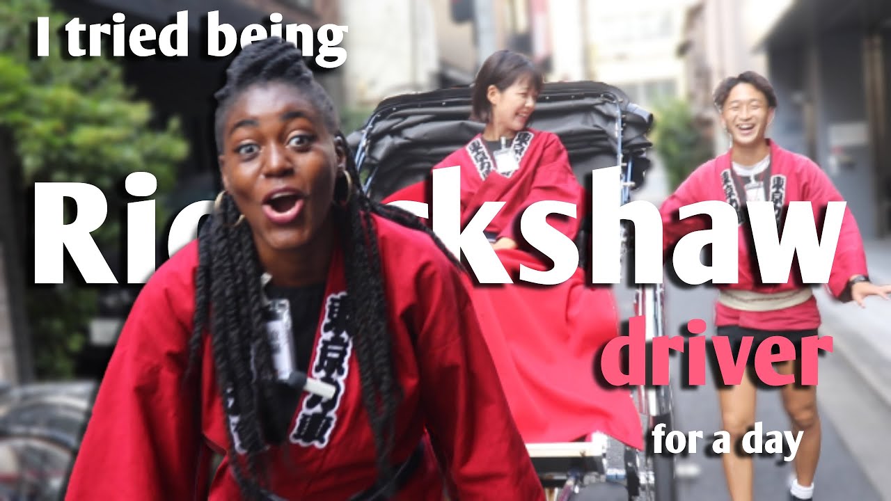 I became a Rickshaw driver in Asakusa for 1 day | with @Japanese_girl ...
