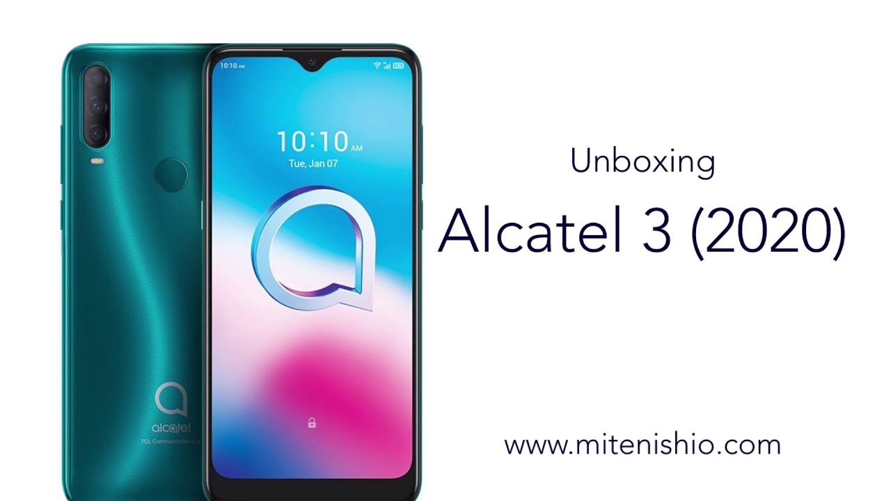 Alcatel 3 (2020) Unboxing - YouTube