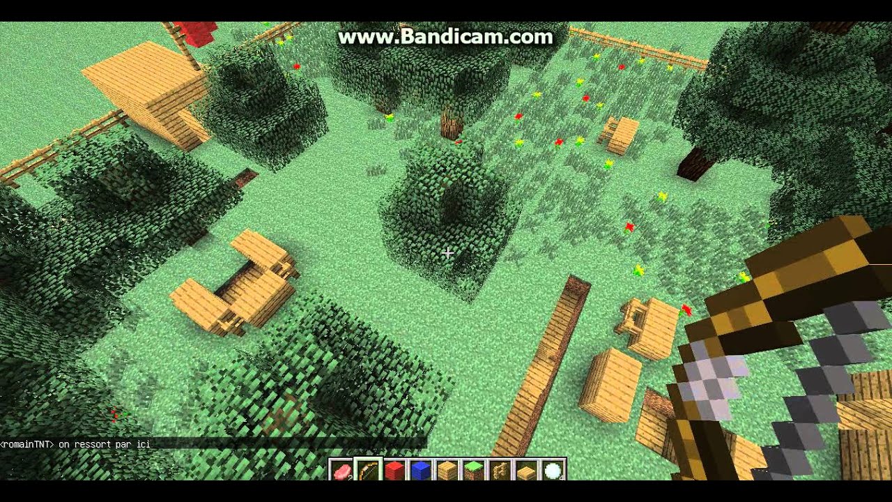 Terrain d'Airsoft minecraft - YouTube