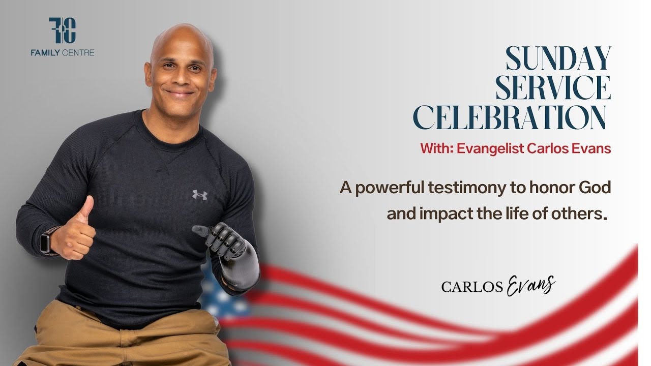 Sunday Celebration I Carlos Evans I Testimony to honor God - YouTube