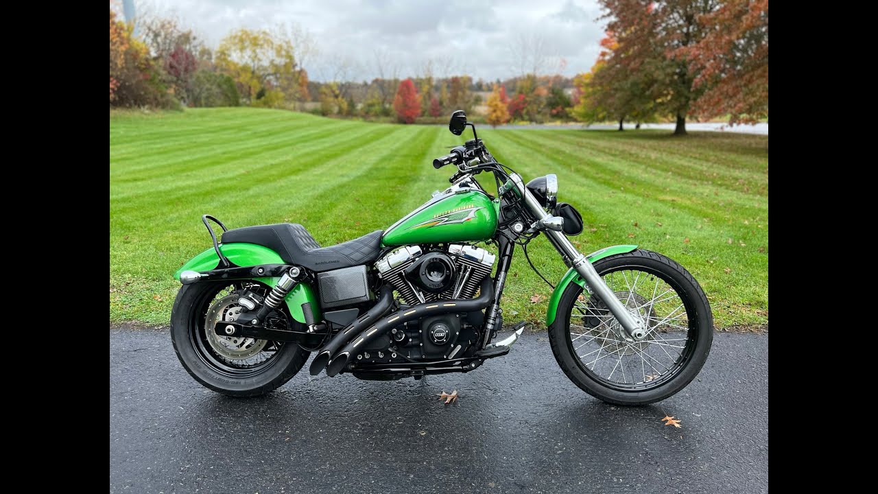 2015 Harley-Davidson Dyna Wide Glide FXDWG 16,845 Miles Radioactive ...