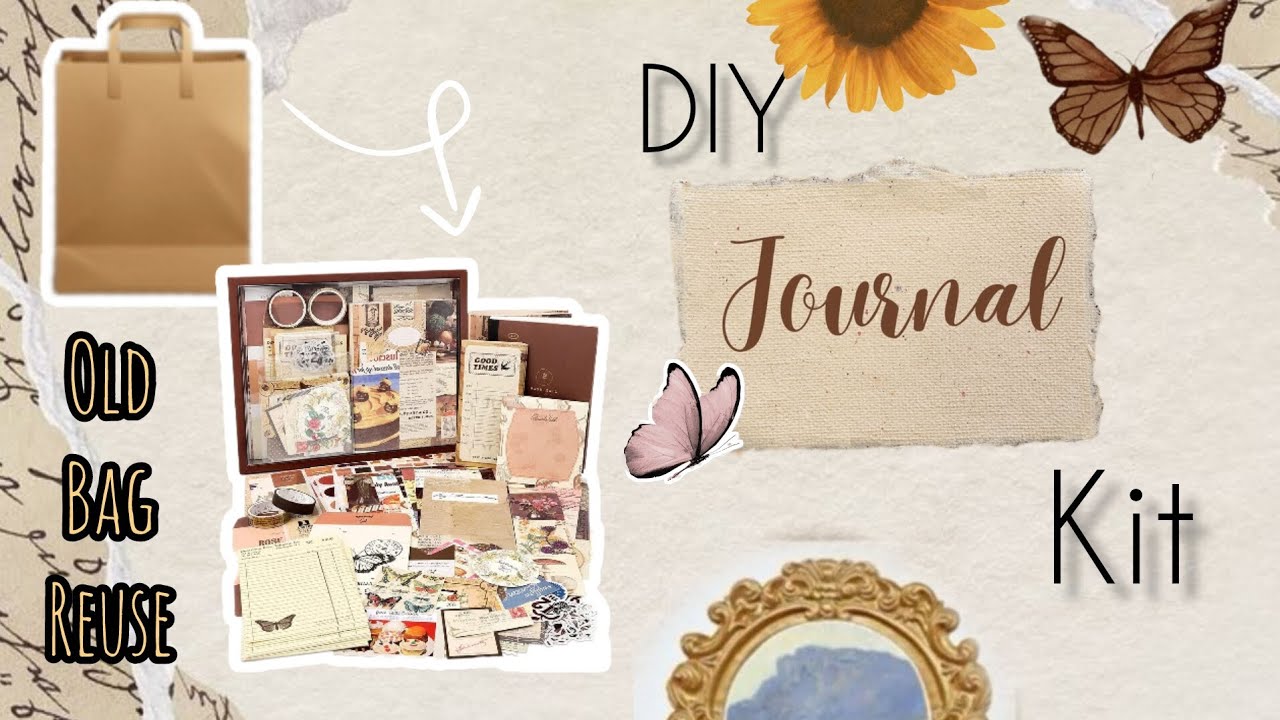 Diy journal kit ll Homemade Journaling kit ️#journal - YouTube