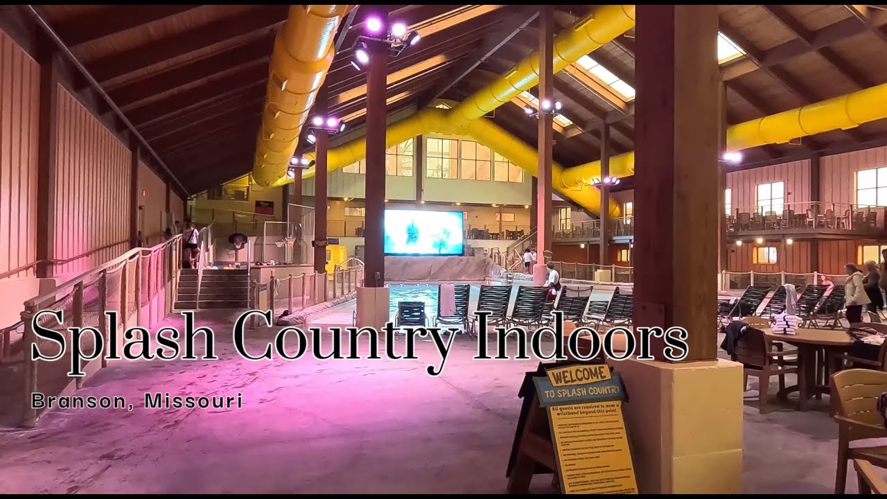 Country Splash Indoors Waterpark | Branson, Missouri - YouTube