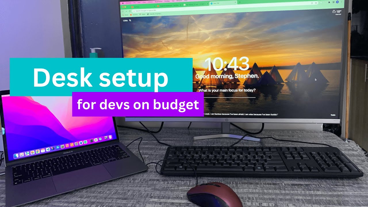 Software Engineering setup in tiny studio - YouTube
