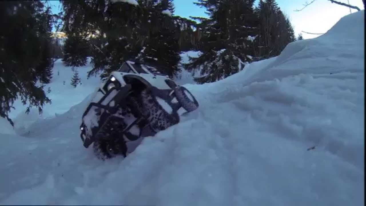 Rc Land-Rover Snow - YouTube