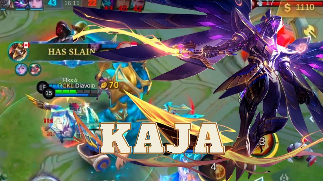 KAJA GAMEPLAY | SOLO PLAYER | MOBILE LEGENDS - YouTube