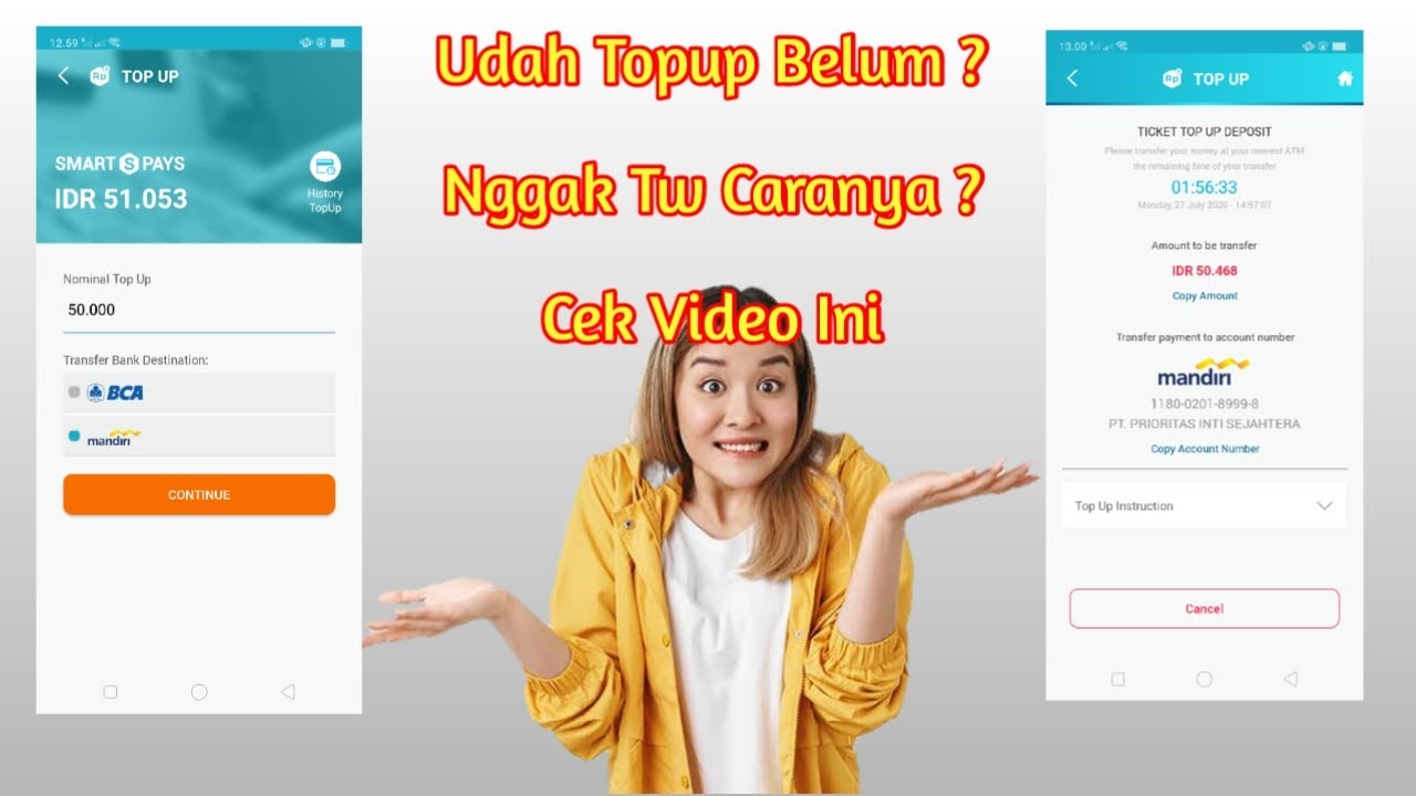 Cara Topup Saldo Aplikasi Smart In Pays (SIP). || Cara Tepat Untuk ...