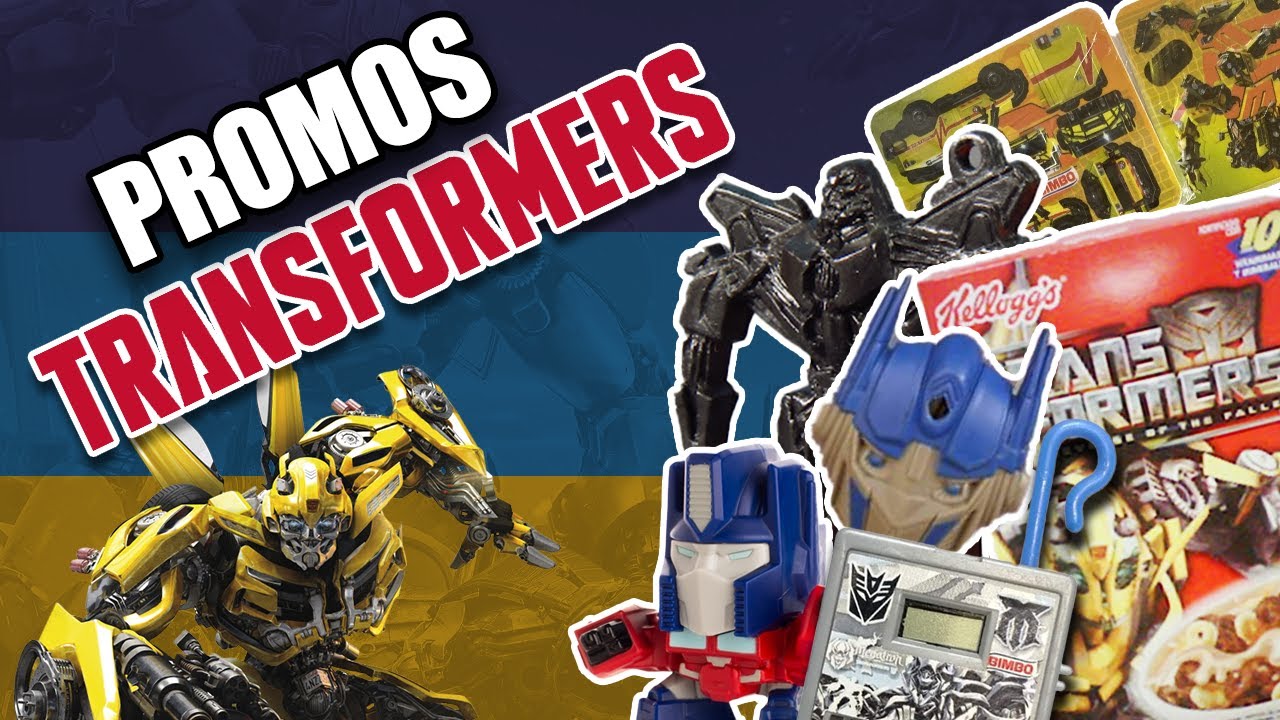 Promocionales de Transformers: Explorando el épico mundo de Autobots y ...