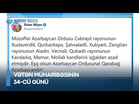 Vətən Müharibəsinin 34-cü günü: 30 oktyabrda nələr baş verdi?