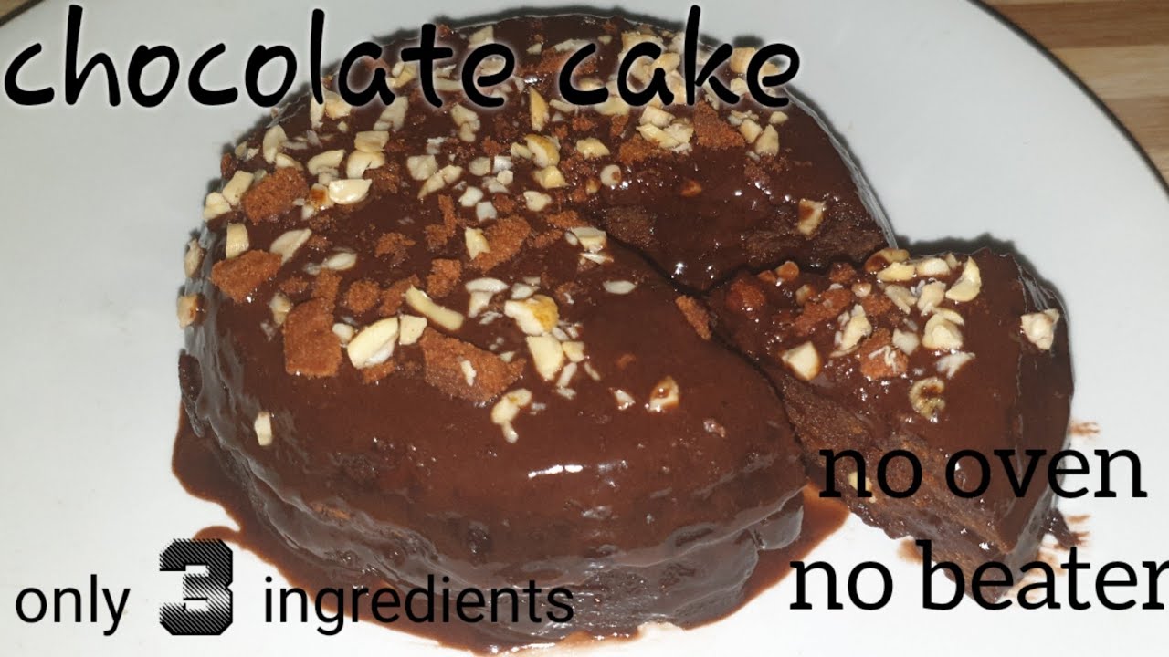 Easy Chocolate cake recipe |ചോക്ലേറ്റ് കേക്ക് |bourbon biscuit cake ...