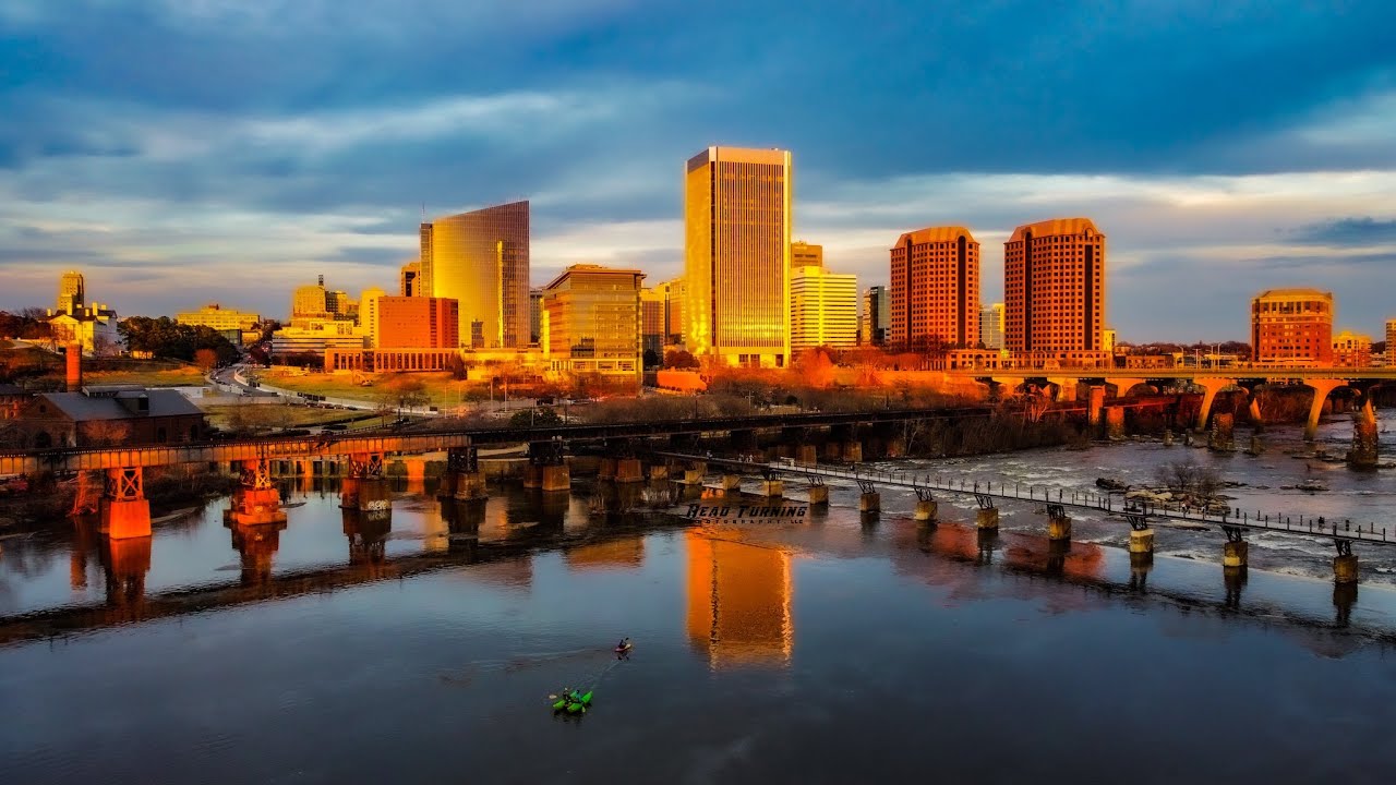 Places To Visit - Sights To See - Richmond, VA (The James River) DJI ...