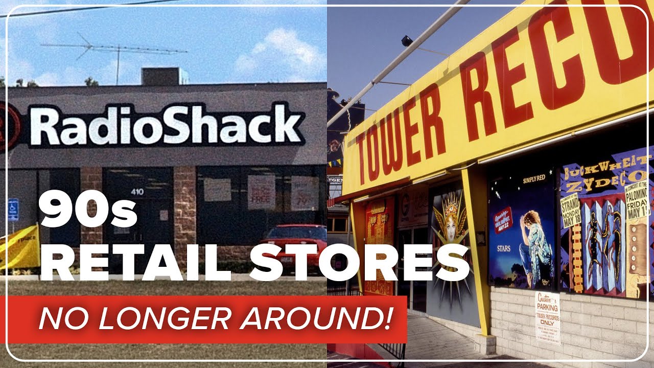 15 Forgotten 90s Stores That No Longer Exist! - YouTube