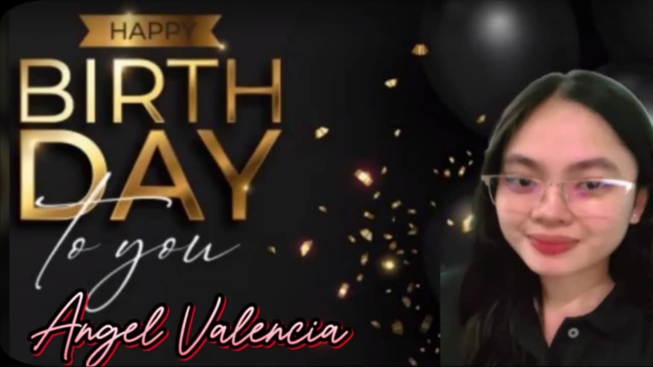 Happy birthday angel Valencia official - YouTube