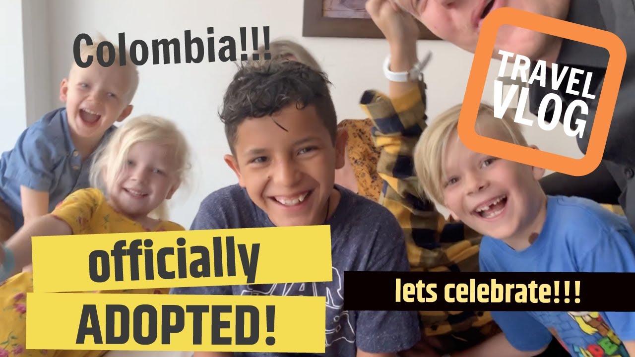 Travel Vlog- Adoption Journey Bogota, COLOMBIA I Celebrate our Adoption ...