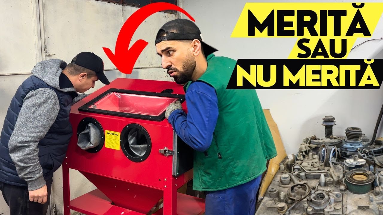 ⚠️Cât De Bună Este Noua Cabina De Sablat Piese?! - YouTube
