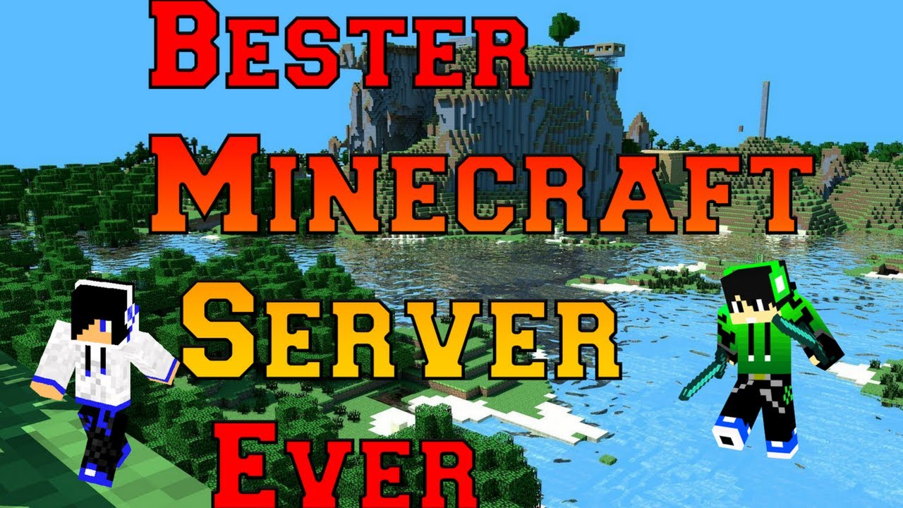 😊 Bester Minecraft Server Ever!!!😊 - YouTube
