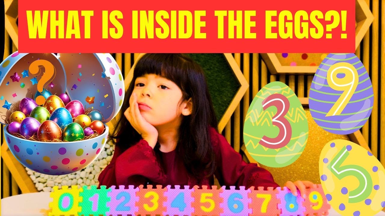 Number Surprise Game for Toddlers! | Learn Colors & Numbers with ...