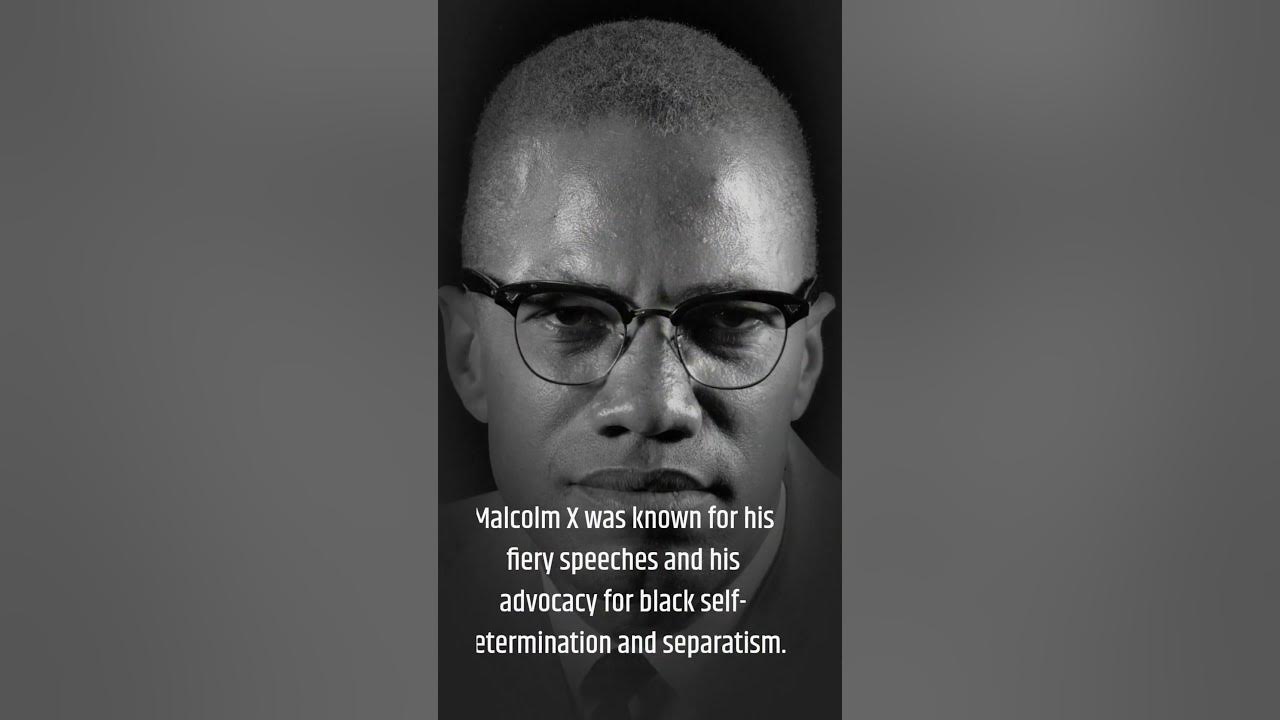 Malcolm X: The Man Behind the Legend - Eye-Catching Facts You Never Knew!#shorts#history# ...