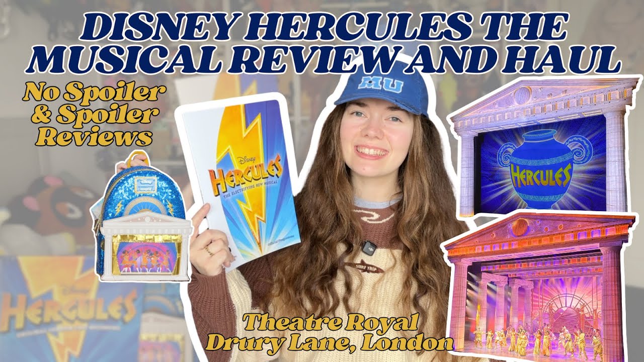 HERCULES THE MUSICAL Review and Disney Merch Haul | Elz Smart - YouTube