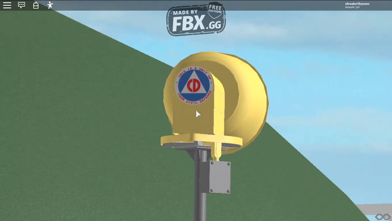 ACA P-10 Siren|Alert|Attack|Whylie, TX|ROBLOX| - YouTube