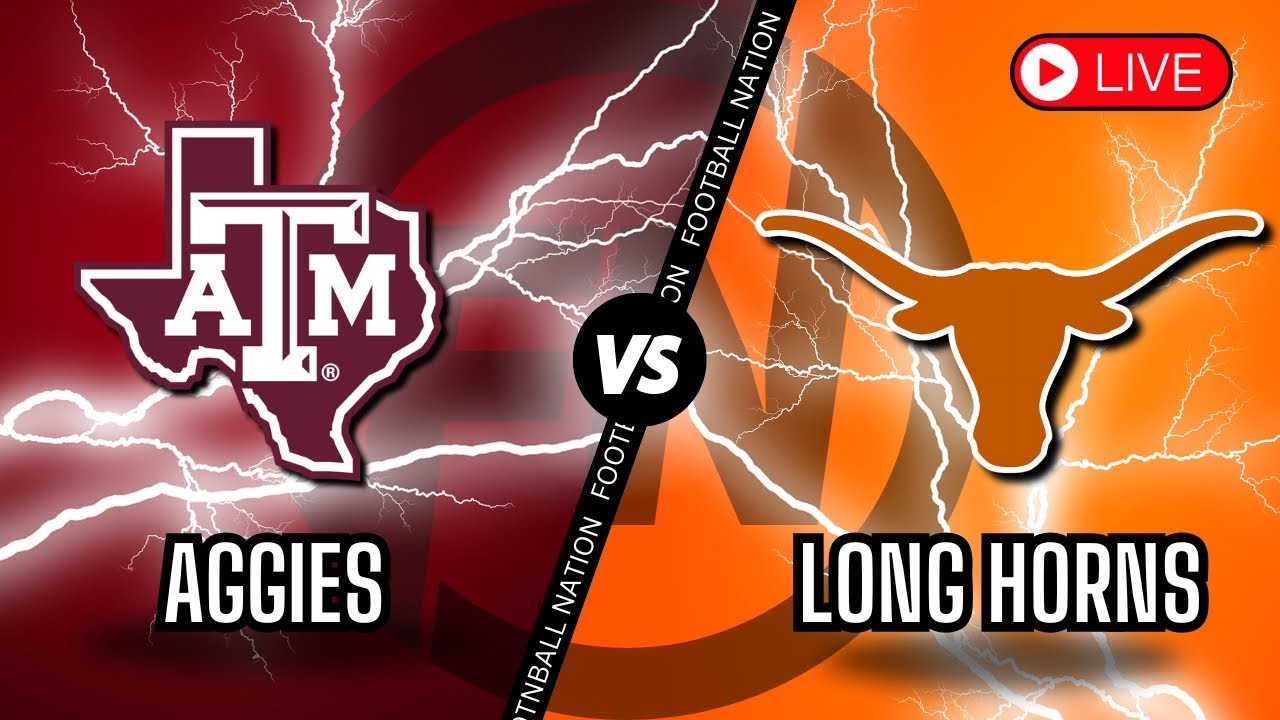 Texas A&M vs. Texas - Black Friday CFB - Live Stream - Color Radio ...