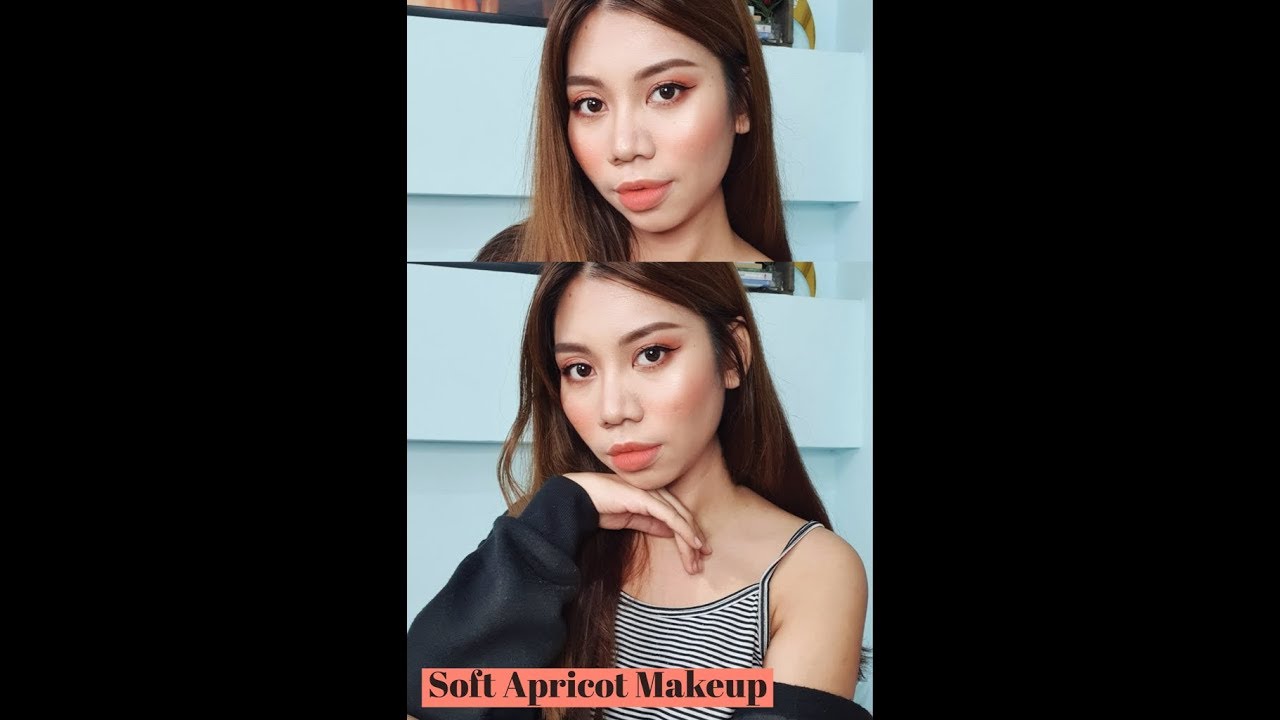 Soft Apricot Makeup Tutorial [ Vertical Video] - YouTube
