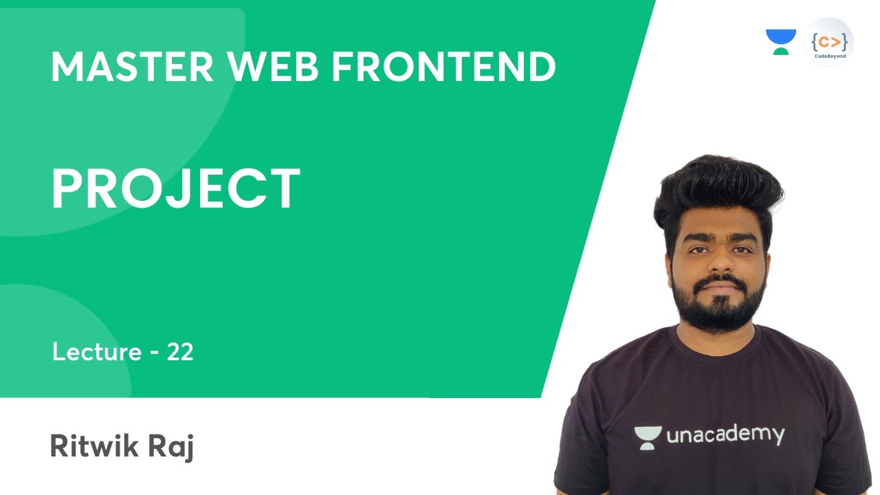 L22 | Project | CSS | Frontend Dev | Ritwik Raj - YouTube