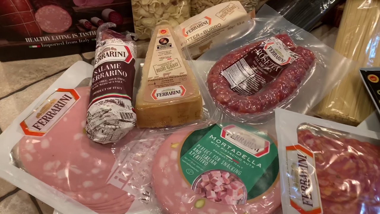 Ferrarini Italian Salami & Cheese - YouTube