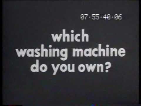 Surf washing powder 'machine tested' 1963 TV commercial - YouTube