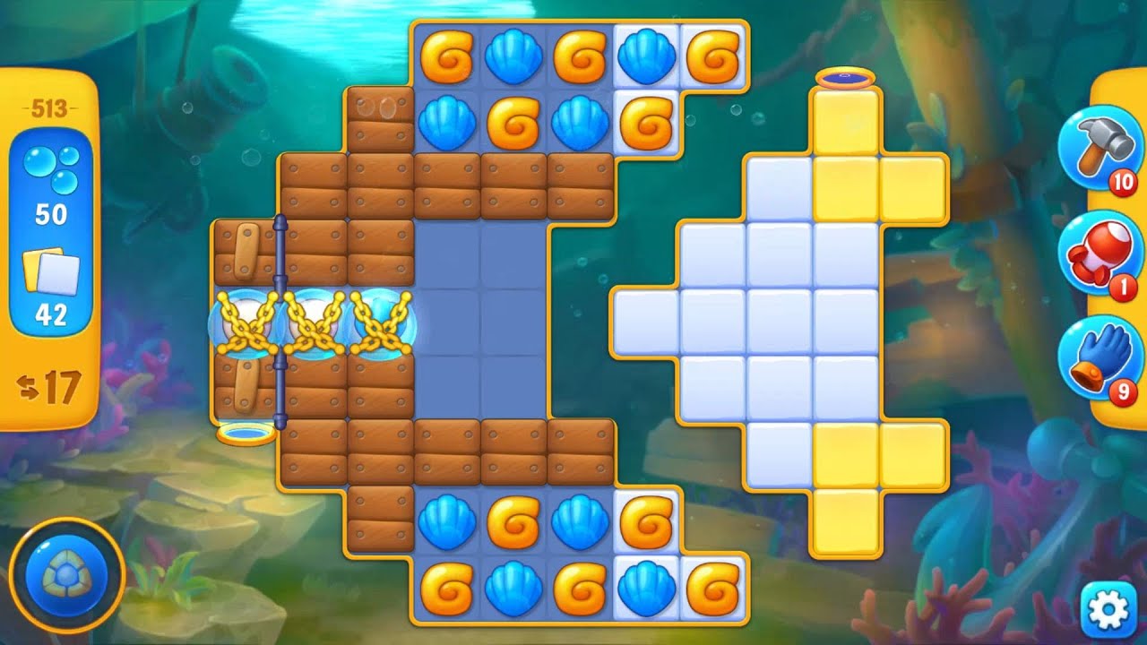 fishdom LEVEL 513 - YouTube