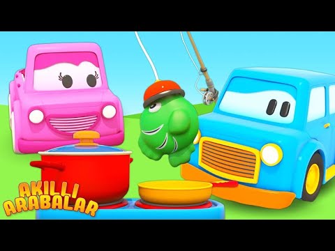 🚗 Akıllı Arabalar – Mimi ve Max Yemek Yapıyor 🍲🐮 Hayvanları Besliyor! 🌾