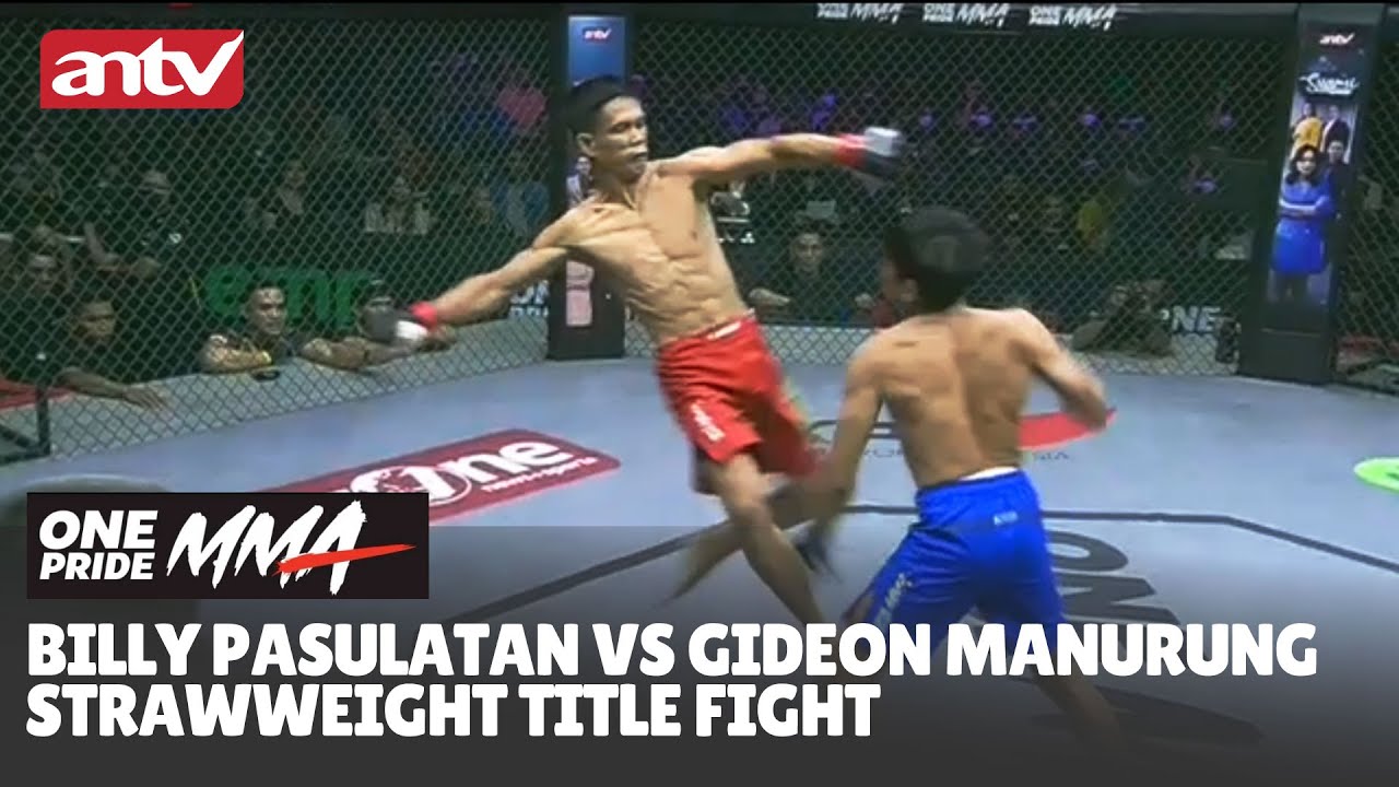 Title Fight Strawweight! Billy Pasulatan VS Gideon Manurung | One Pride MMA FN 65 - YouTube