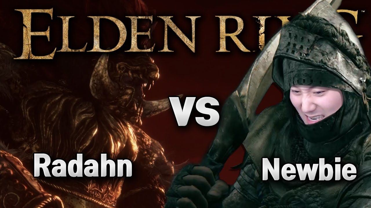 A Newbie VS Radahn Elden Ring Day 3 - YouTube