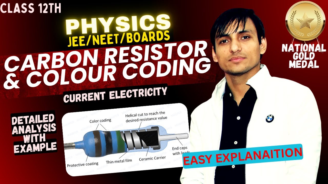 Carbon Resistors & Colour Coding | Class 12 Physics | JEE & NEET ...