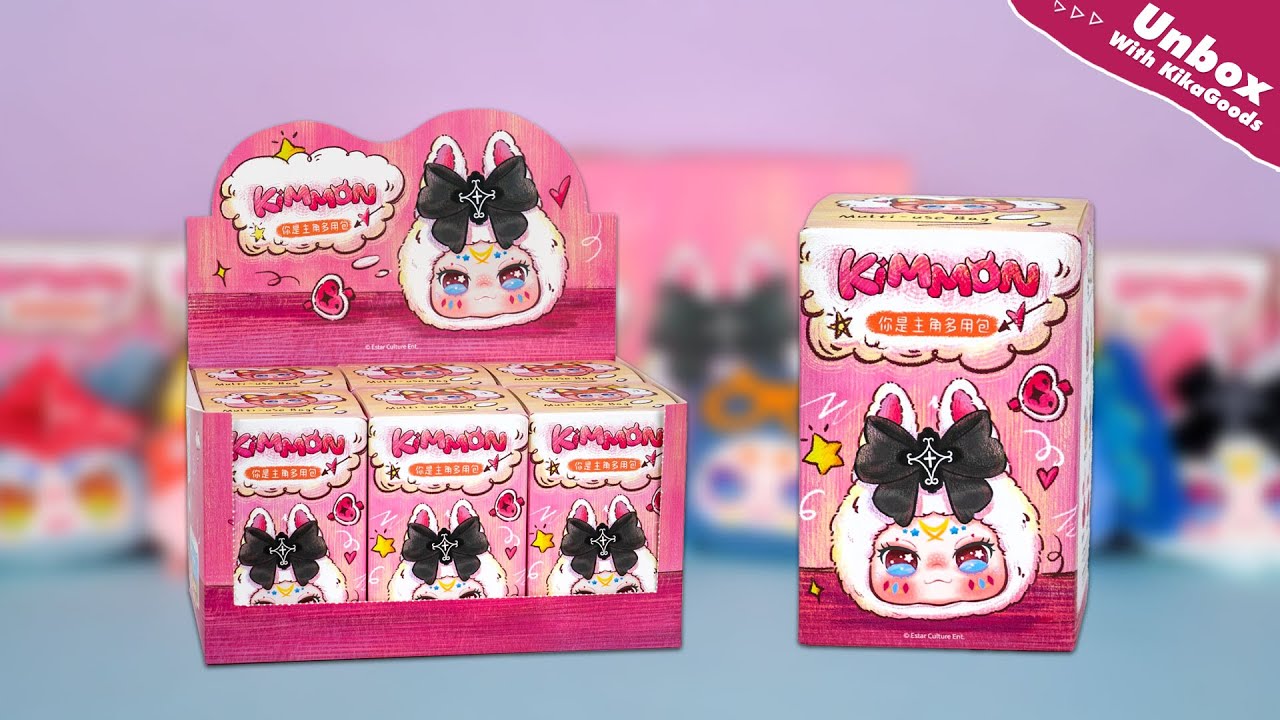 Unboxing Kimmon Multi-use Bag Of You Are The Protagonist Series Plush ...