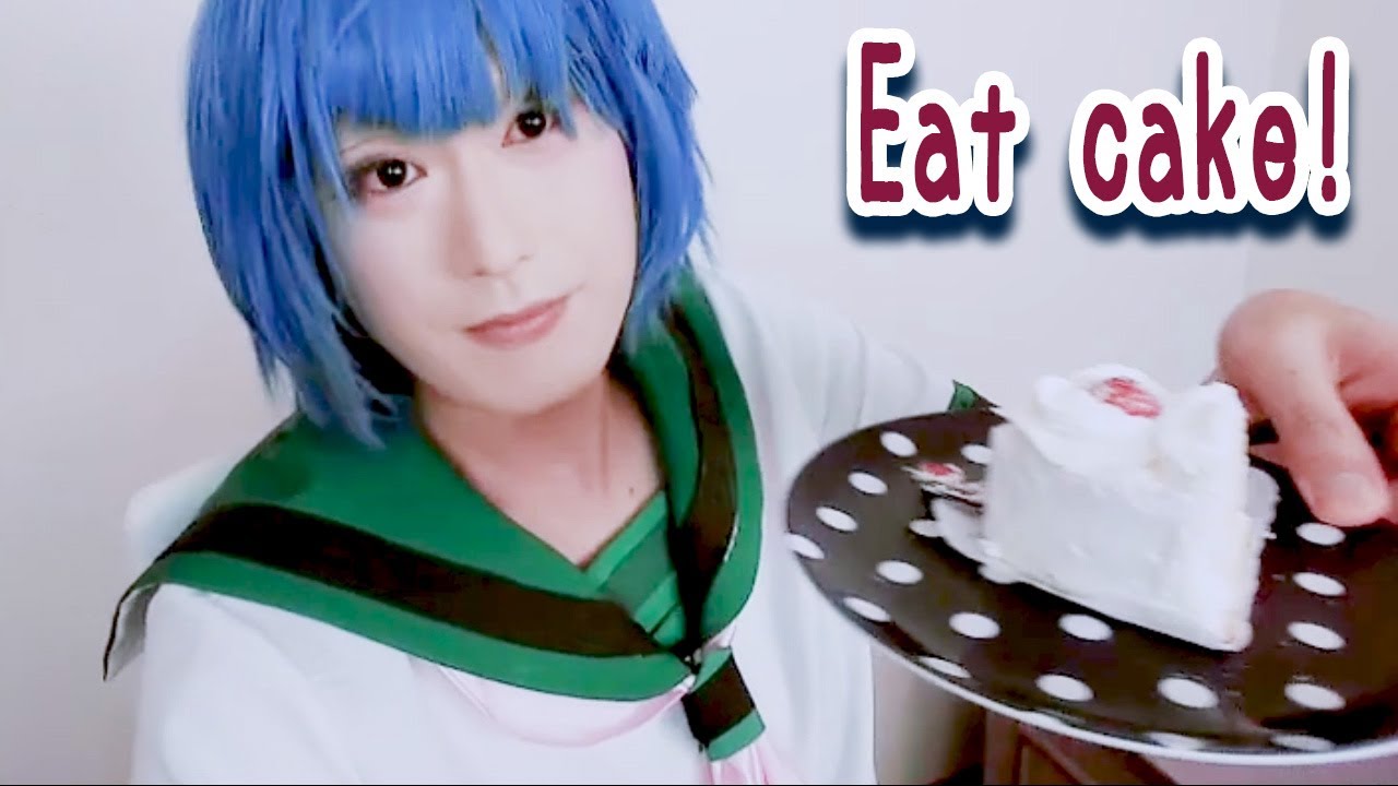 ”cake Eat ” Japanese Crossdressing Iori Osanai Osanaare Cosplay 8