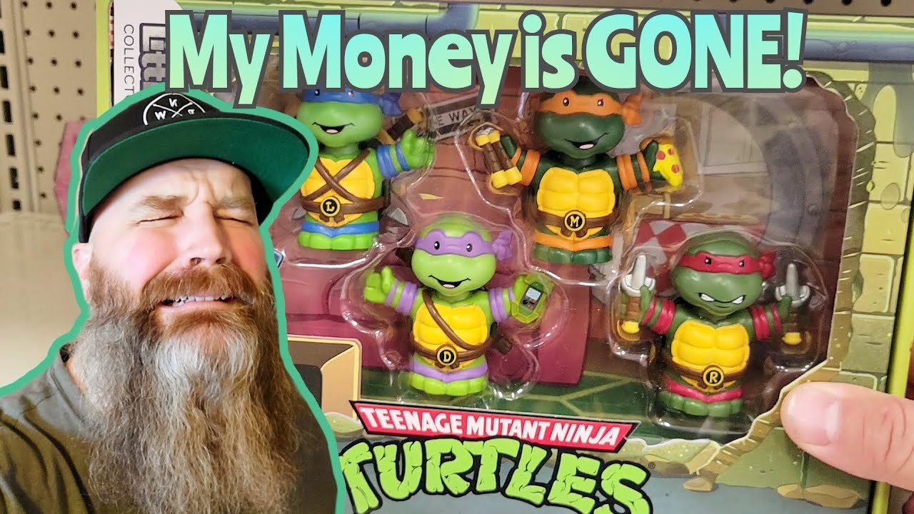 I spent all my money on TMNT | Toyhunt for teenage mutant ninja turtles ...