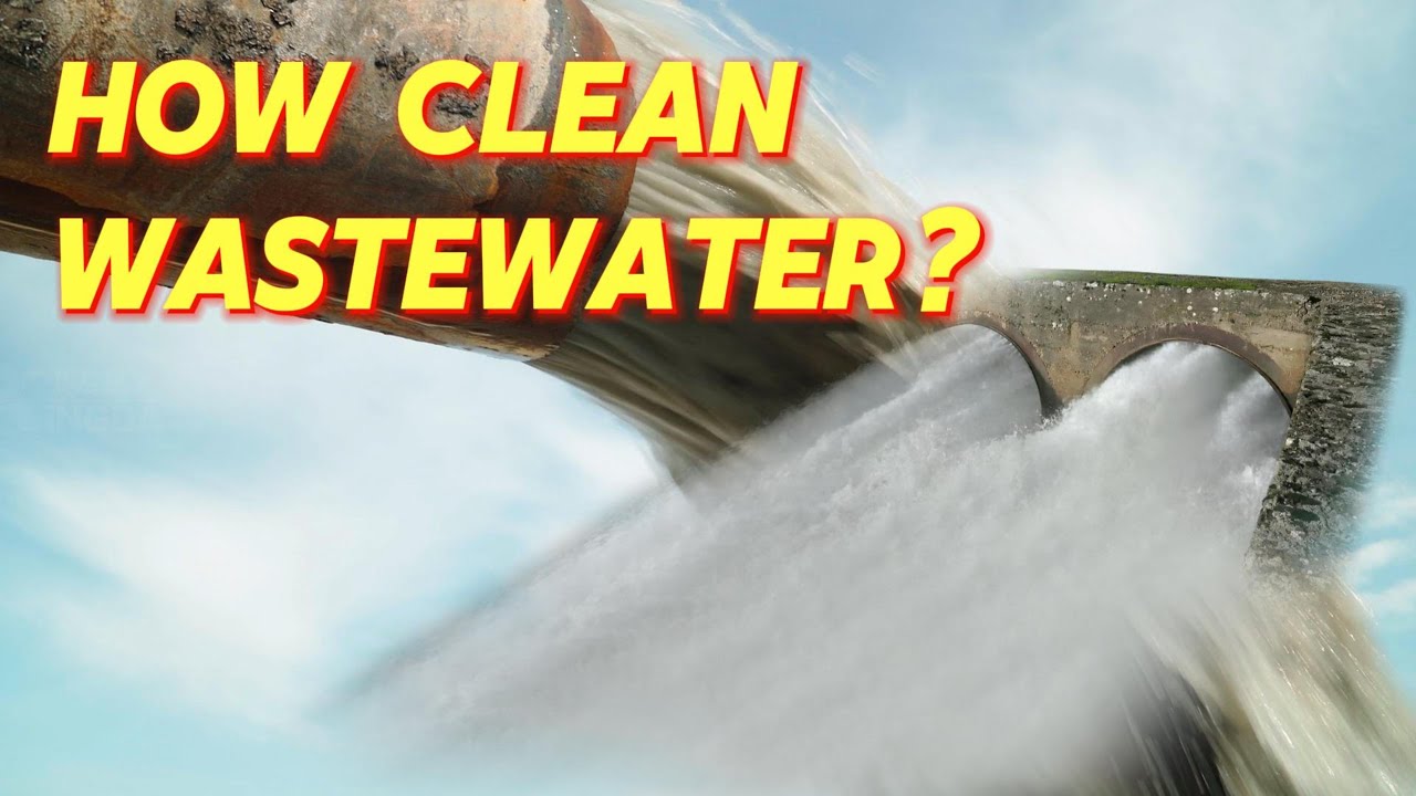 How Clean WASTERWATER? How Do Sewage Treatment Plants Work? - YouTube