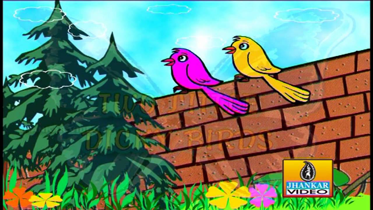 Two Little Dicky Birds - Nursery Rhymes - YouTube