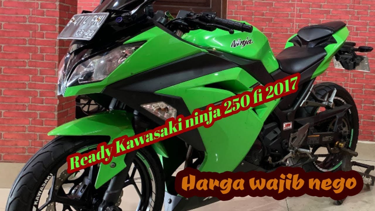 Kawasaki ninja 250 fi low kilometer|| murah - YouTube