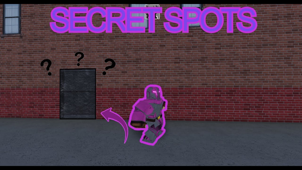 SECRET SPOTS IN ARSENAL MAPS! Roblox - YouTube