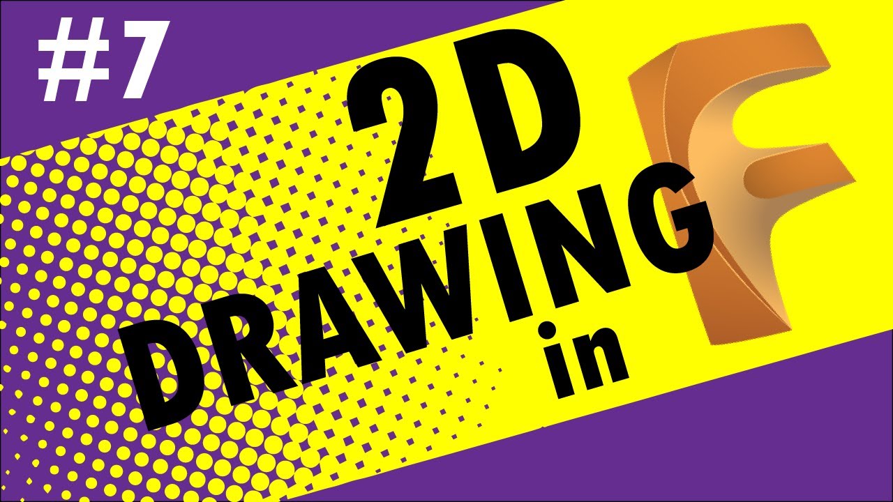 Fusion 360 2D Drawing Tutorial | Its semi-automatic! - YouTube