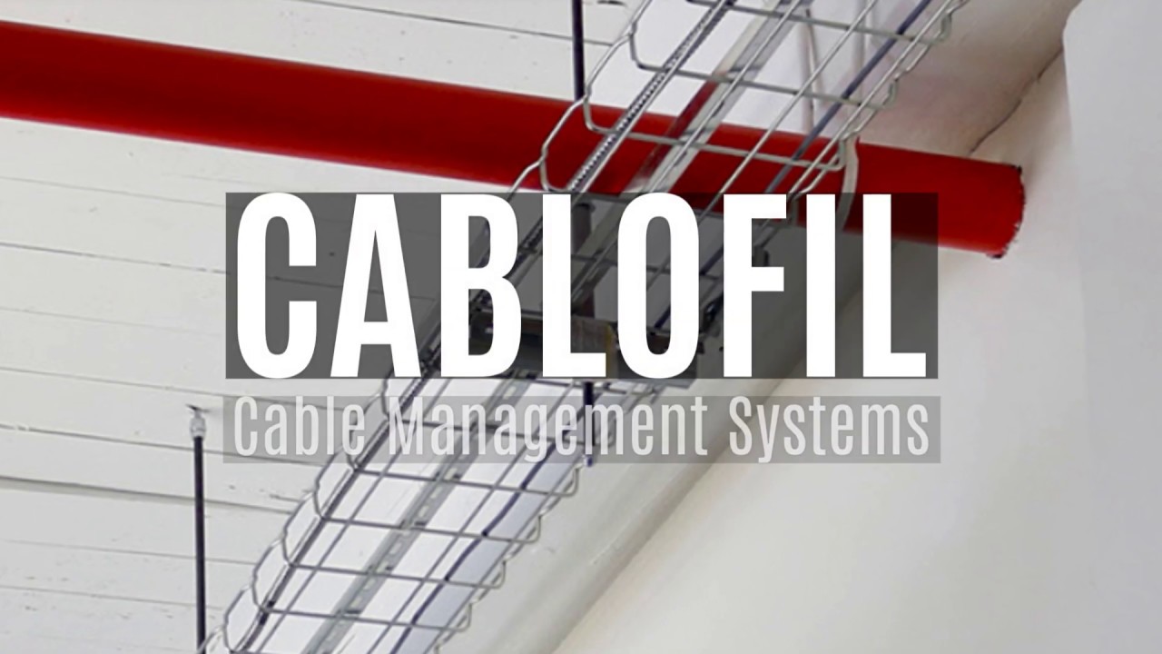 Cablofil Cable Management Systems - YouTube