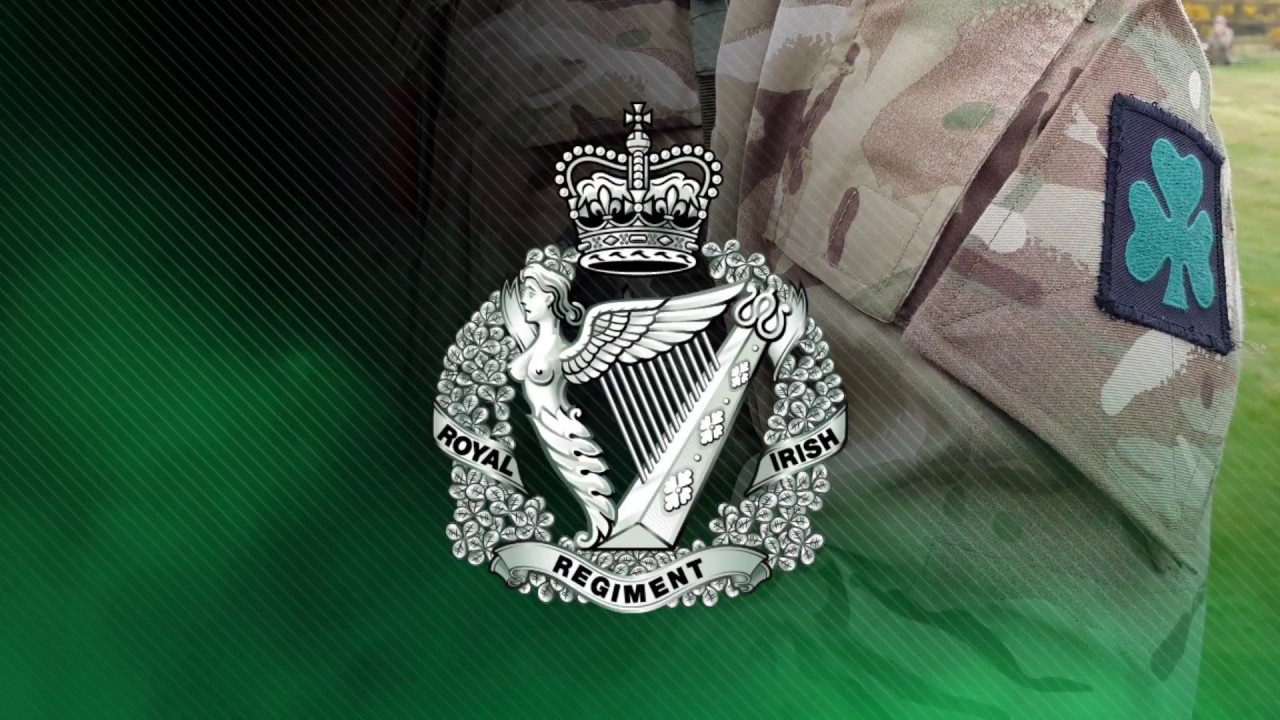 Royal Irish - Presentation of New Colours - YouTube