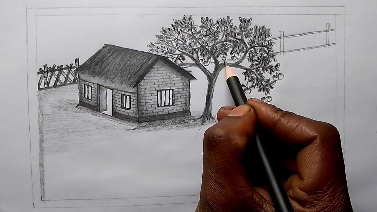 Natural drawing step by step - YouTube