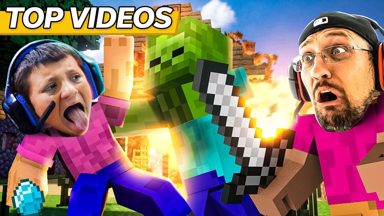 FGTEEV Takes on the EPIC BUILD & BATTLES! - YouTube